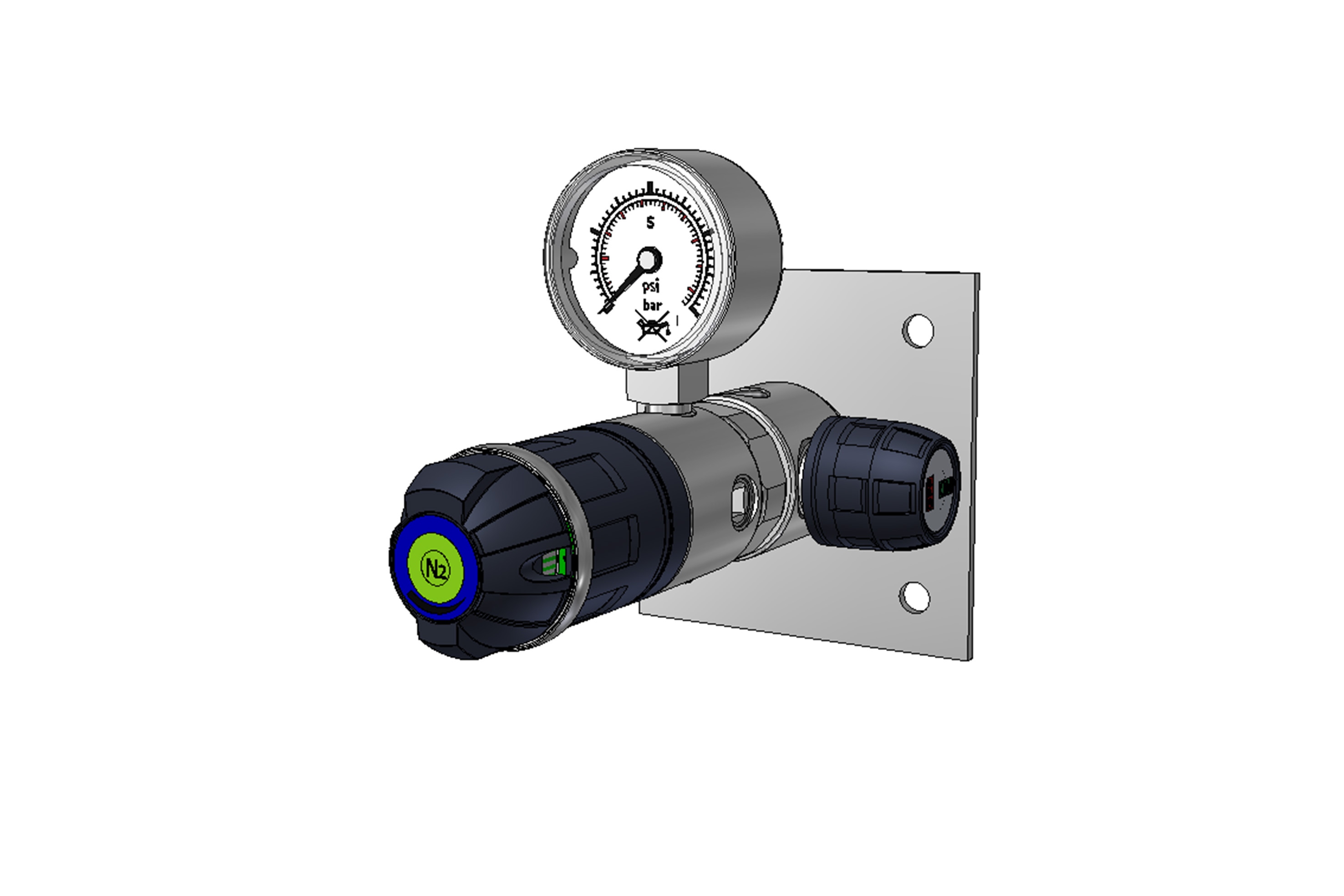 LABORATORY PRESSURE REGULATORS EMD 3100 - SURFACE MOUNTED from GCE ...