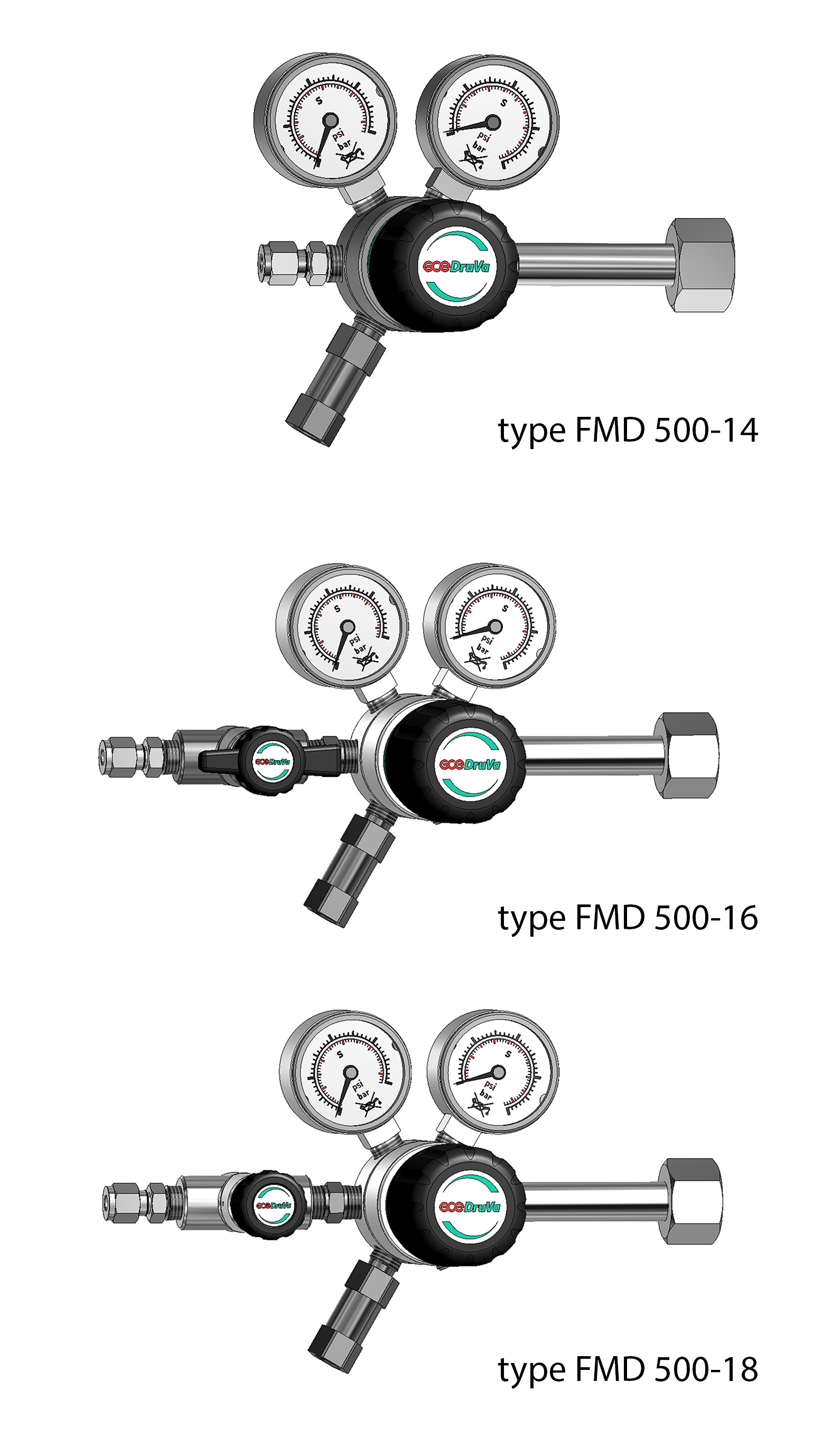 FMD 500 SINGLE STAGE REGULATOR 6.0 from GCE Group, leading manufacturer ...