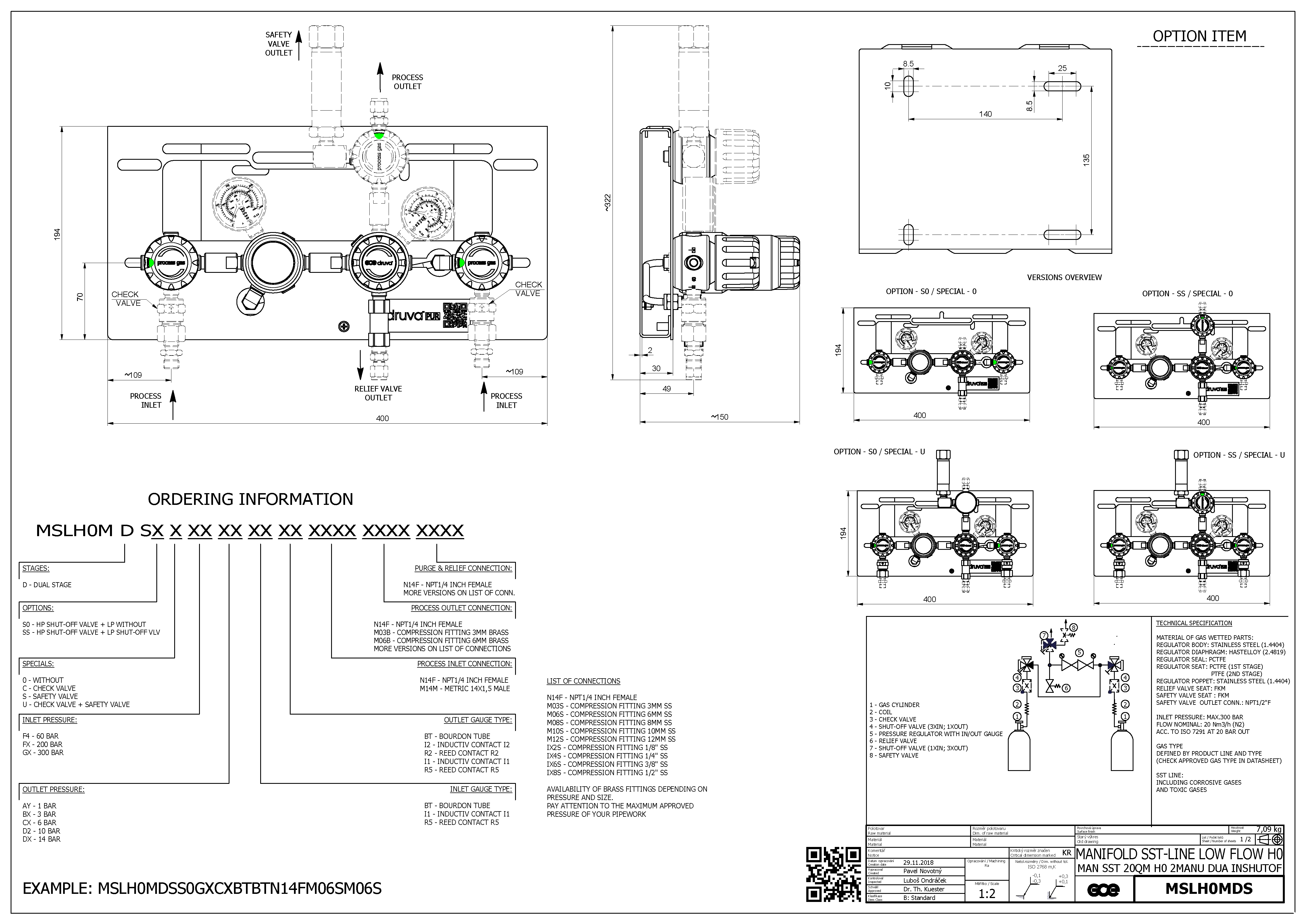 LOW FLOW RANGE - DUAL STAGE - HIGH PRESSURE VALVE from GCE Group ...