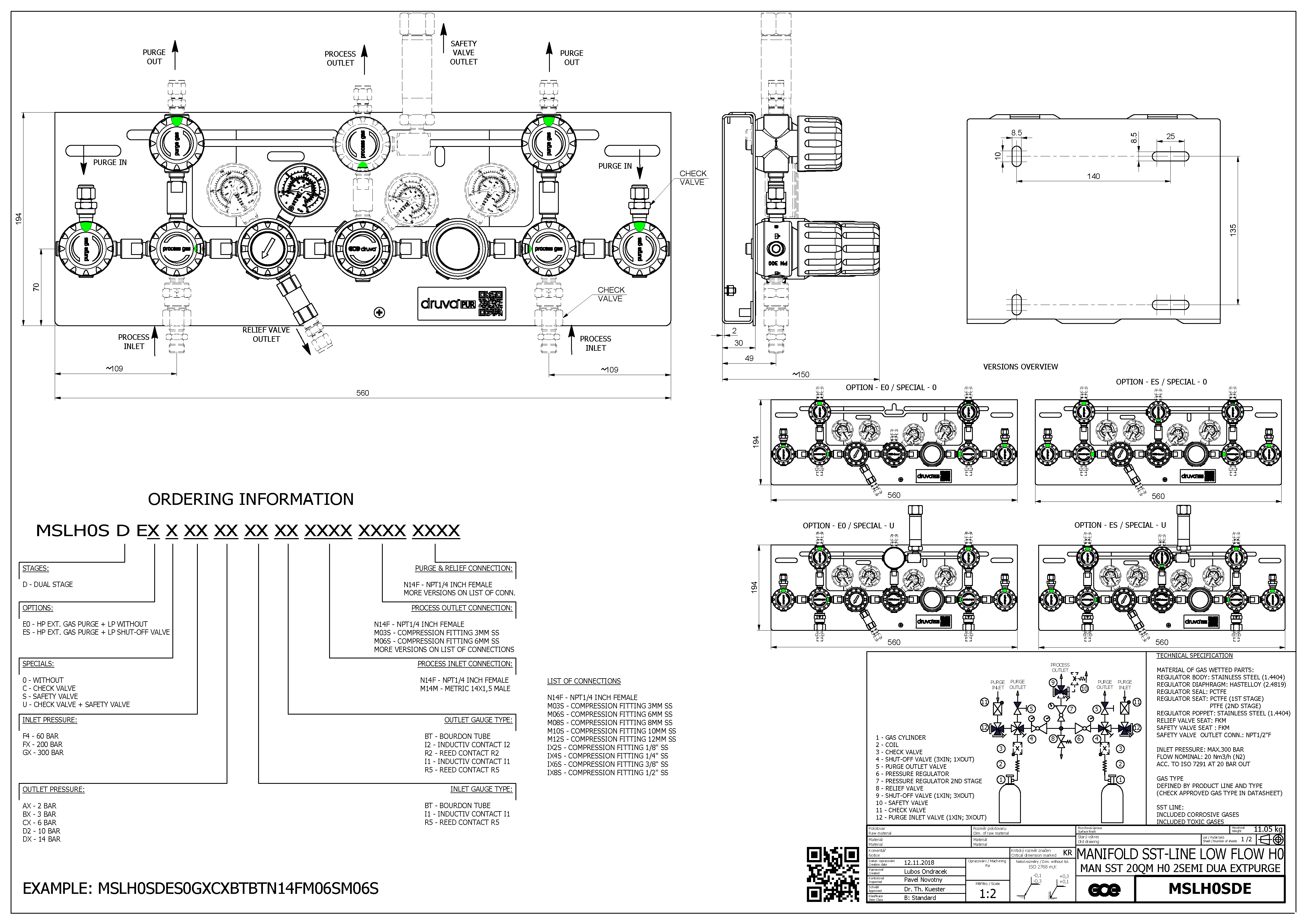 LOW FLOW RANGE - DUAL STAGE - EXTERNAL GAS PURGING SYSTEM from GCE ...