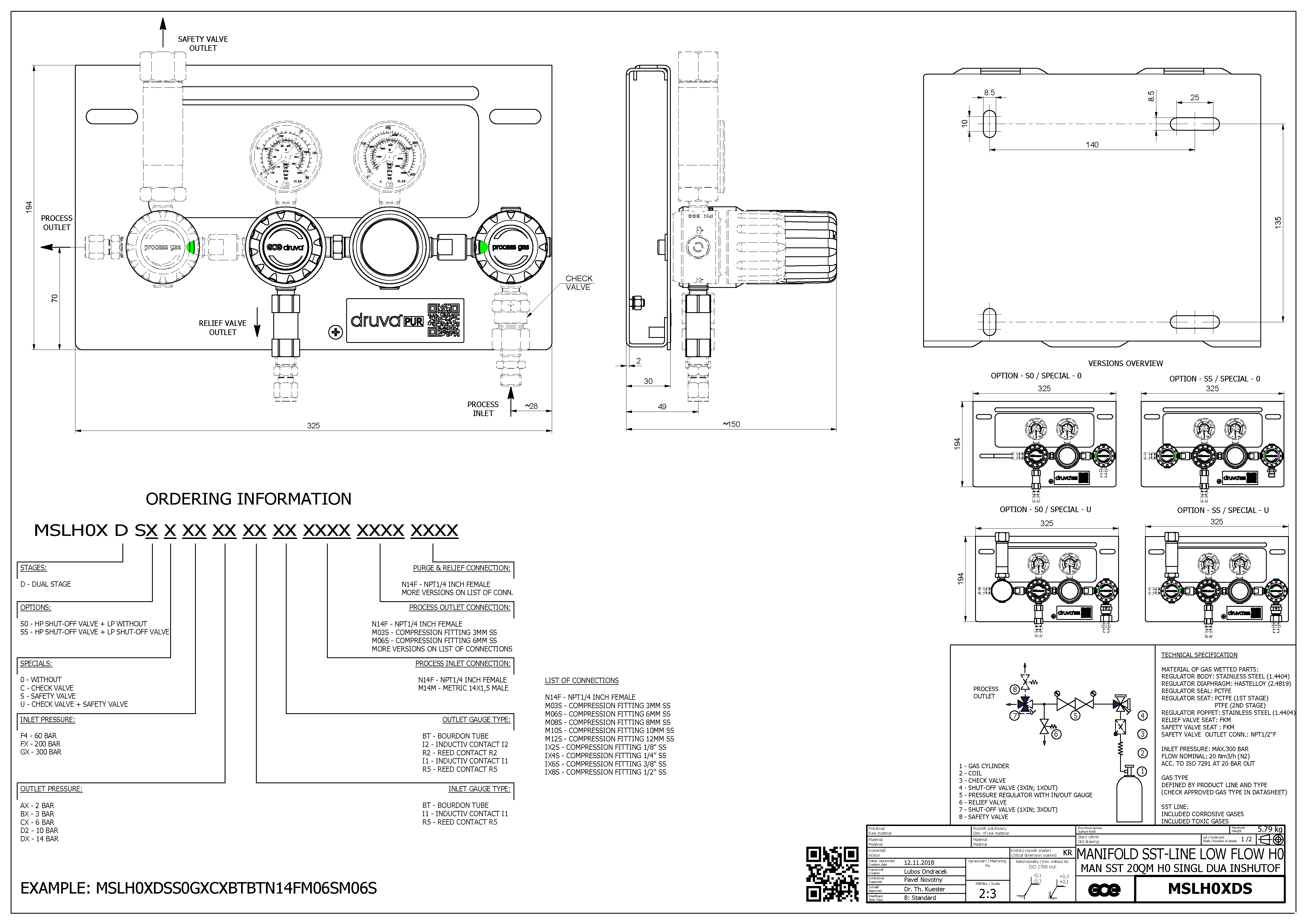 LOW FLOW RANGE - DUAL STAGE - HIGH PRESSURE VALVE from GCE Group ...